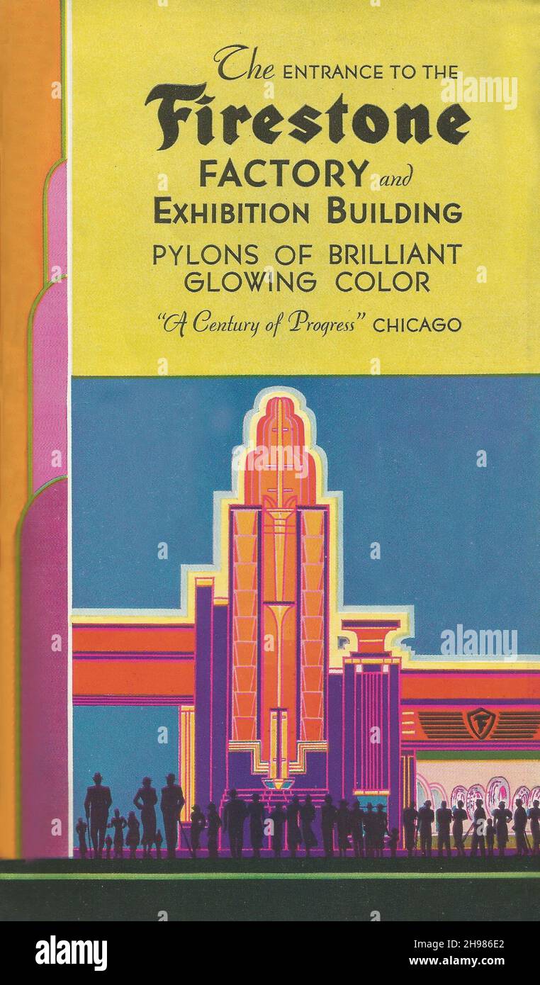 Chicago, IL 1933 International Exposition FAIR Stock Photo - Alamy