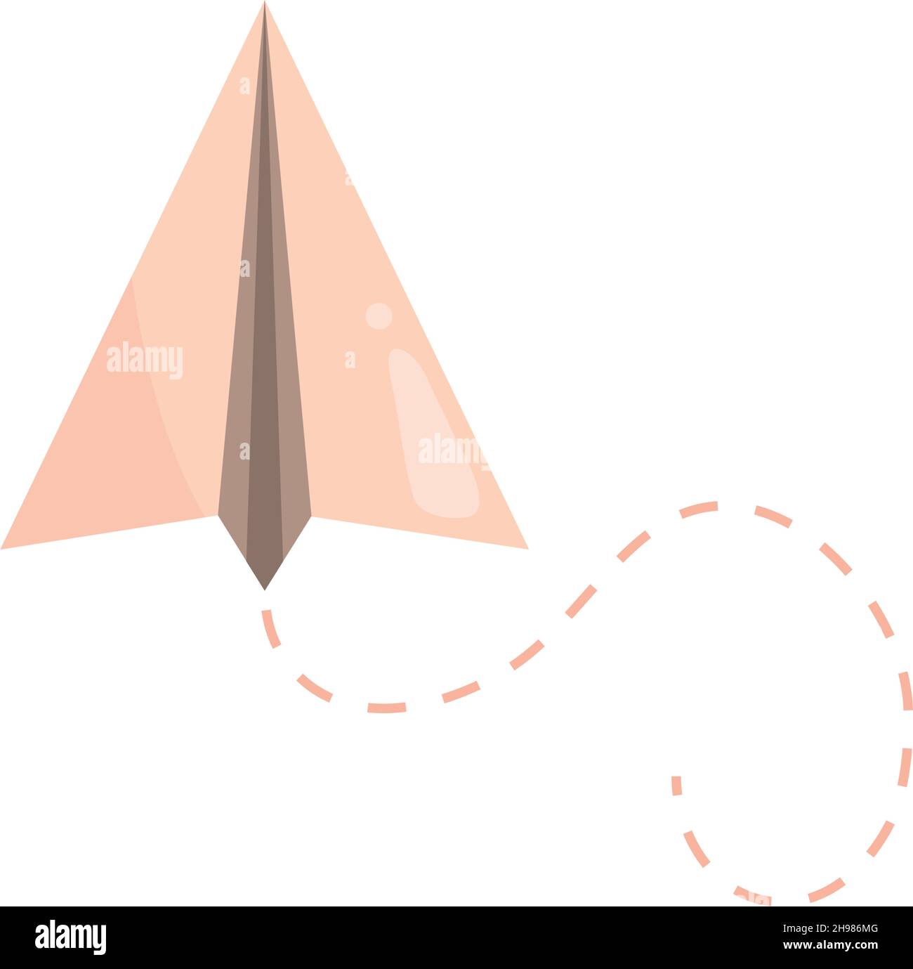 idea paper plane Stock Vector Image & Art - Alamy