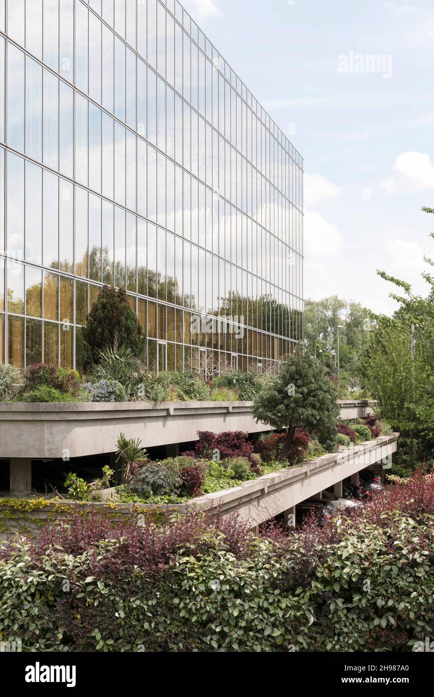 Matrix House, Basing View, Basingstoke, Hampshire, 2019. General view ...