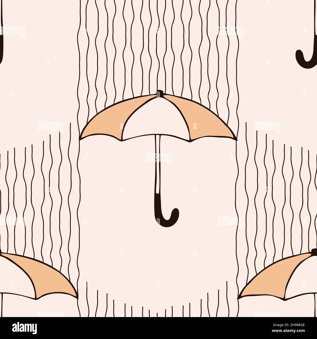 Cartoon raindrops hi-res stock photography and images - Alamy