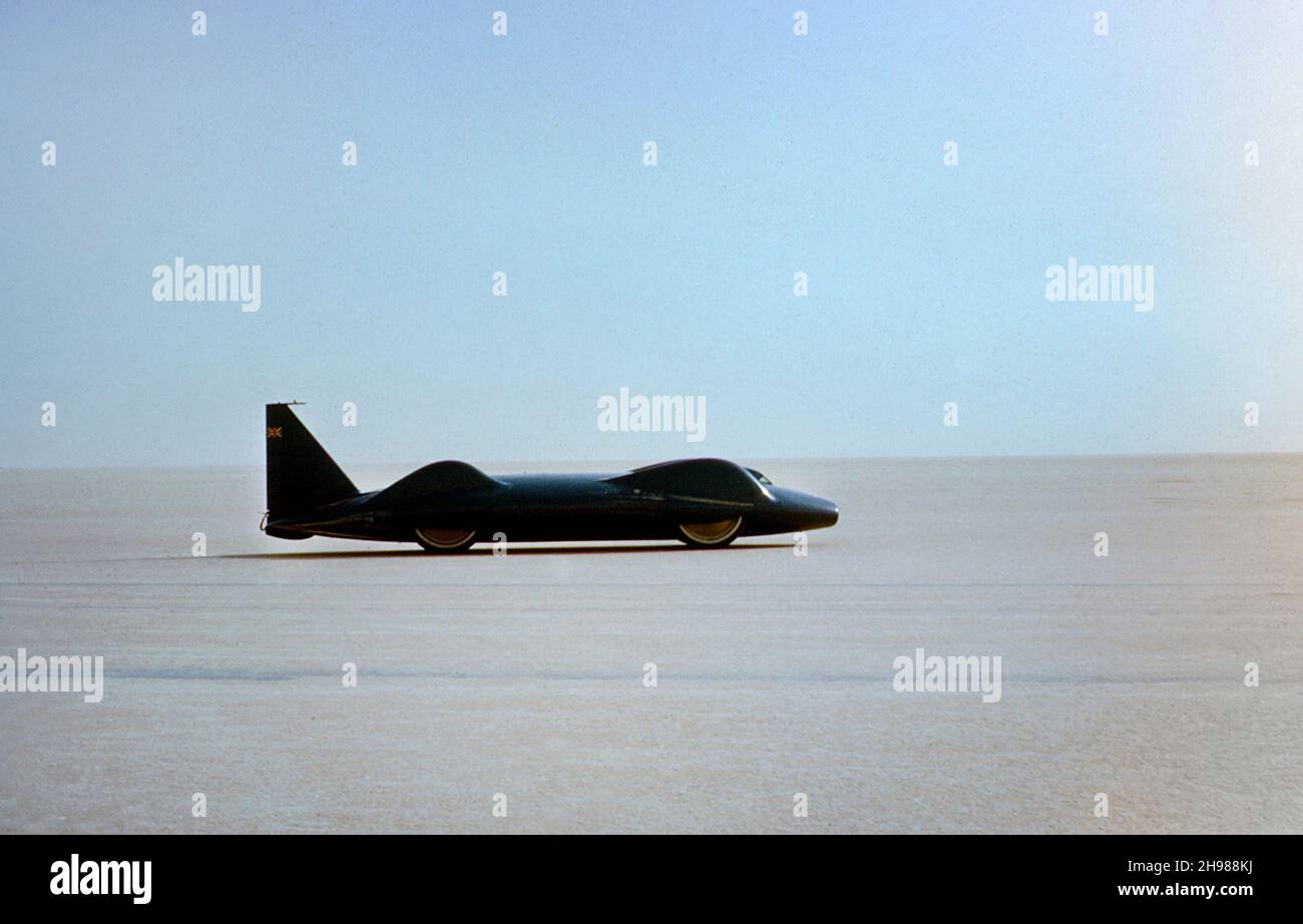Bluebird CN7 World Land Speed Record attempt, Lake Eyre, Australia ...