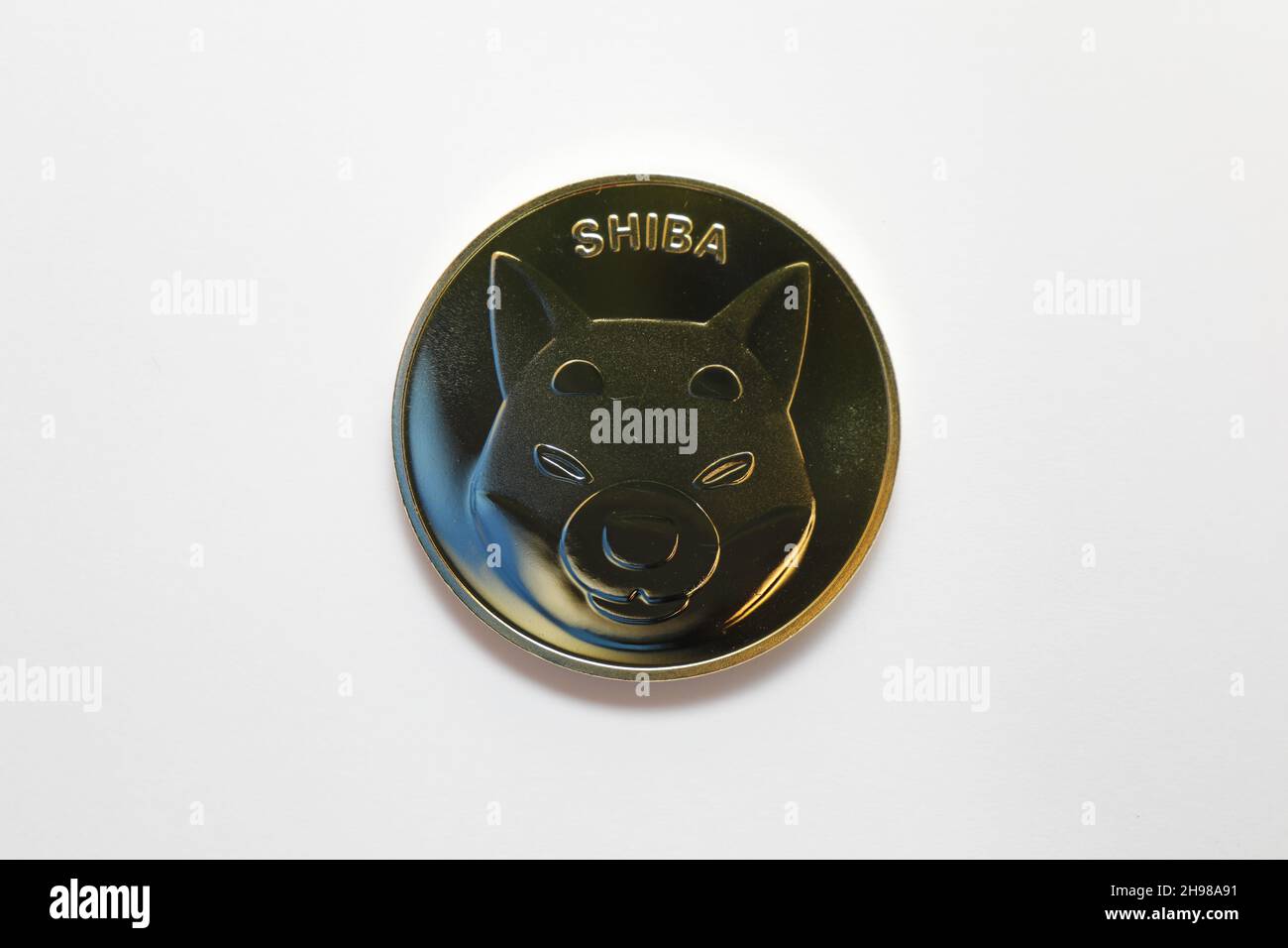 Shiba and Bitcoin Stock Photo - Alamy
