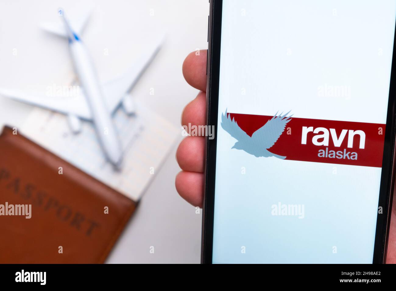 Alaska airlines logo hi-res stock photography and images - Alamy