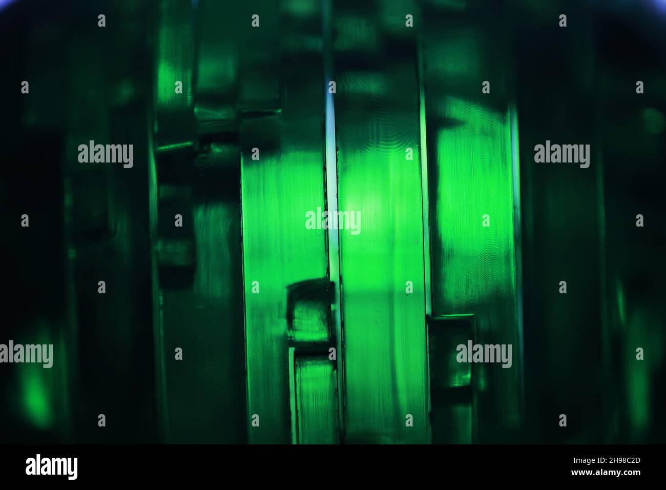 The concept design, abstract green geometric background, architectural ...