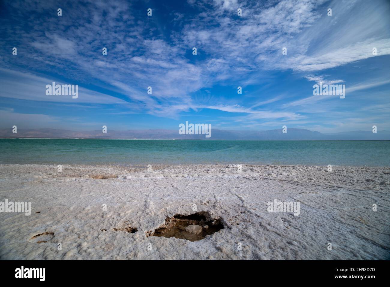 Israel dead sea salt deposits hi-res stock photography and images - Alamy