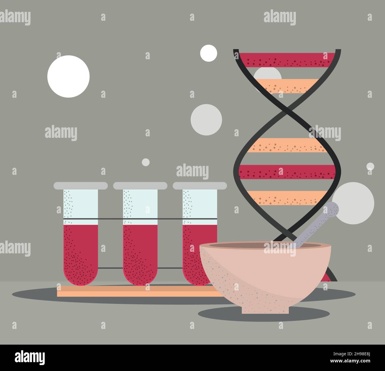 dna blood sample Stock Vector Image & Art - Alamy