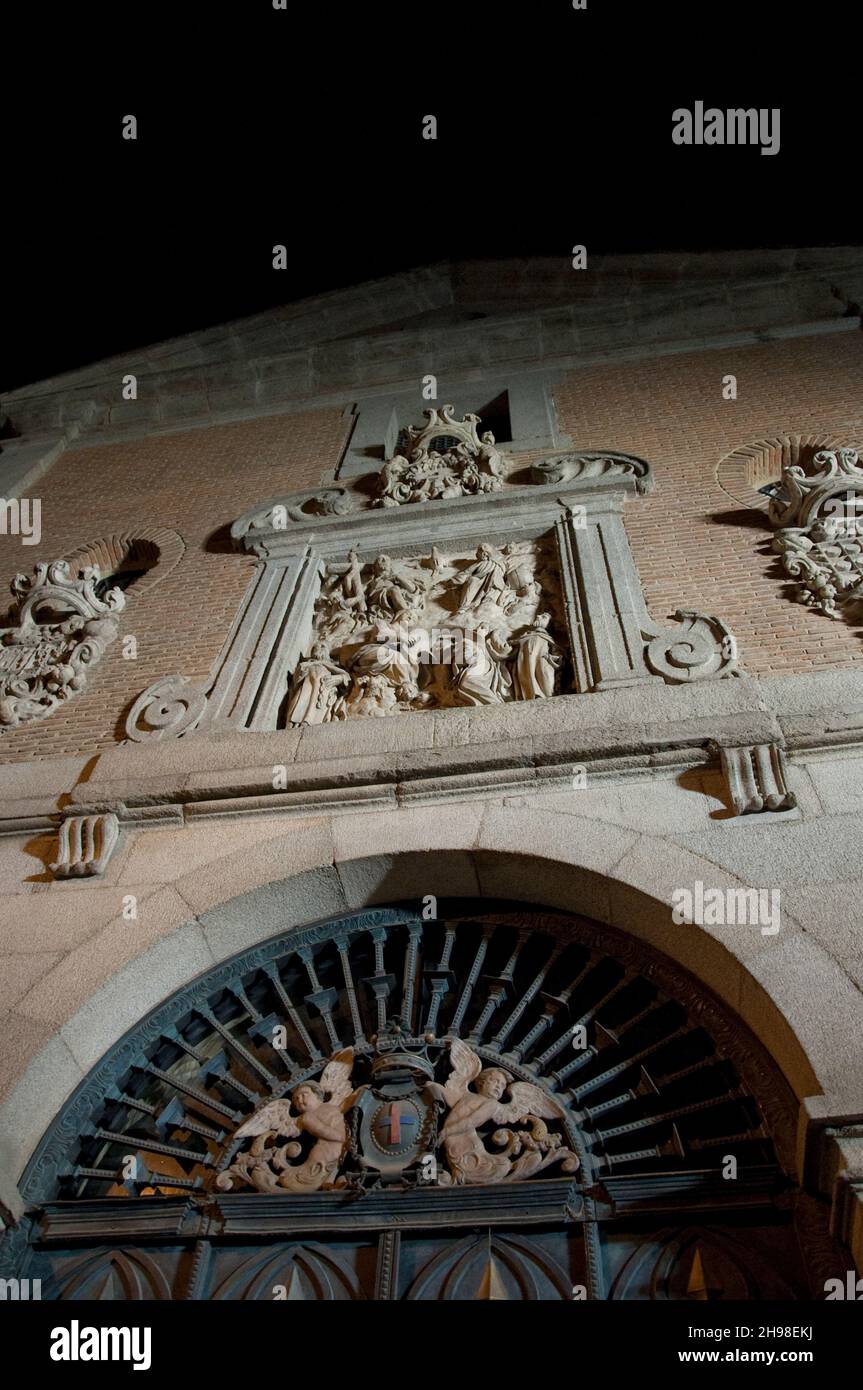 Baroque architecture in Madrid Spain Stock Photo - Alamy