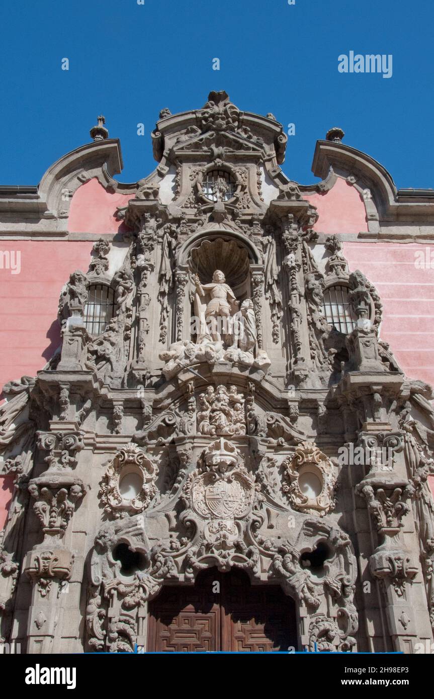 Baroque architecture in Madrid Spain Stock Photo - Alamy