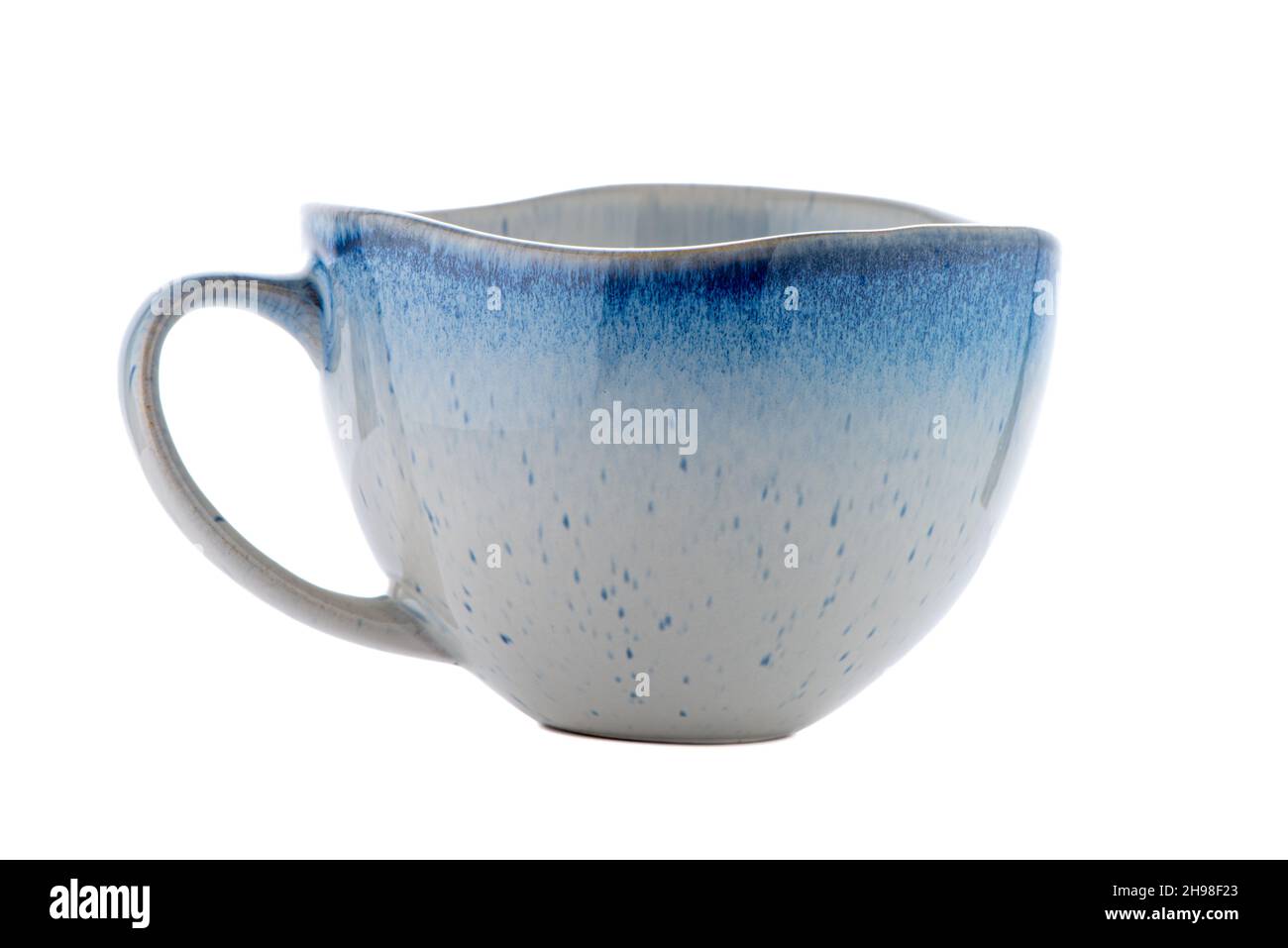 Ceramic tea cup isolated on white background Stock Photo - Alamy