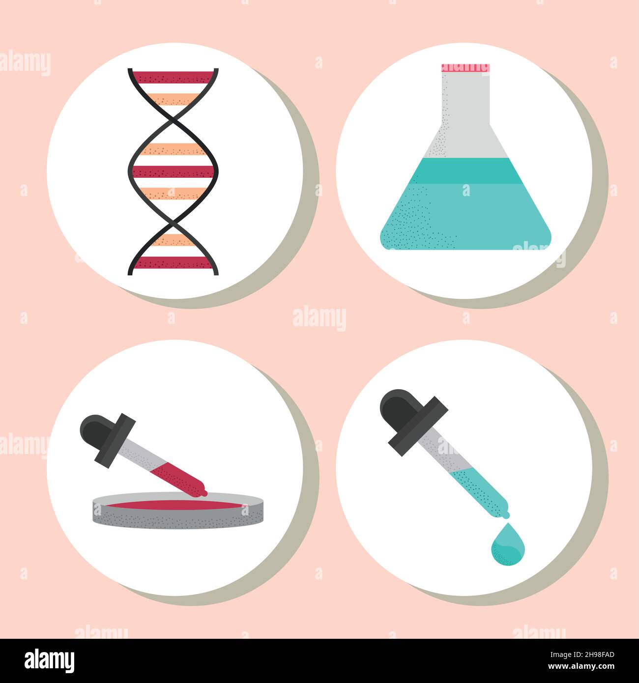 dna genetic biology Stock Vector Image & Art - Alamy