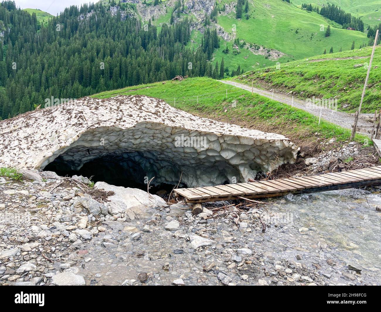 Snow melting into river hi-res stock photography and images - Alamy