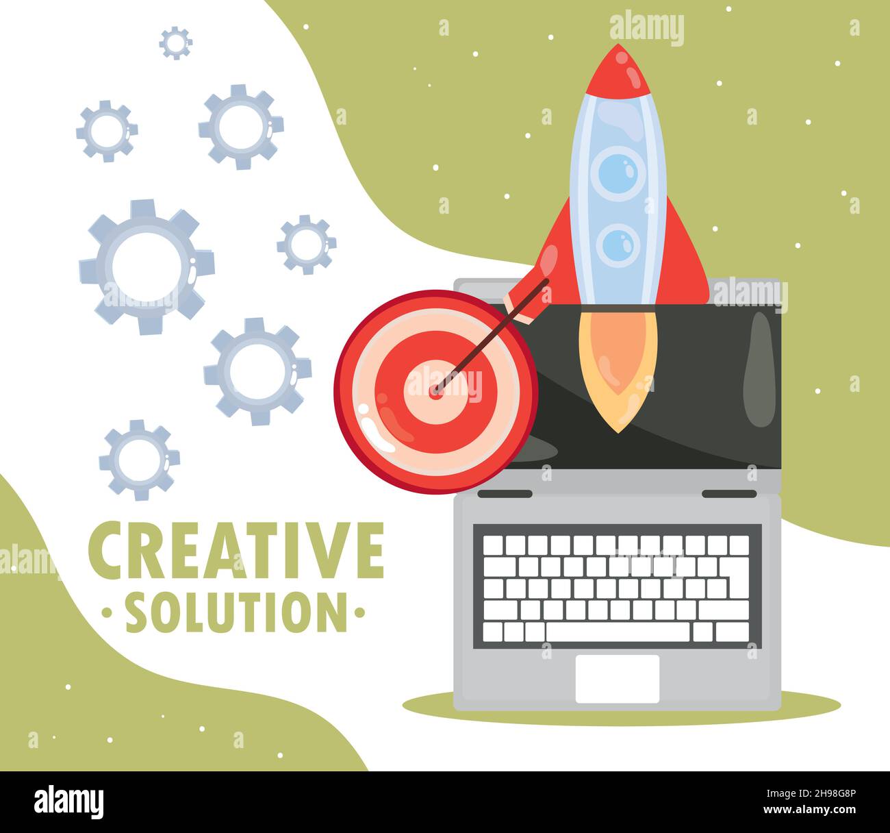 creative solution strategy Stock Vector Image & Art - Alamy