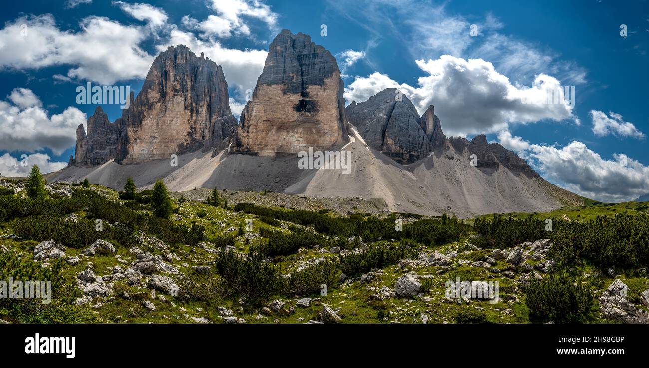 Scenic route of the tre cime di lavaredo hi-res stock photography and ...
