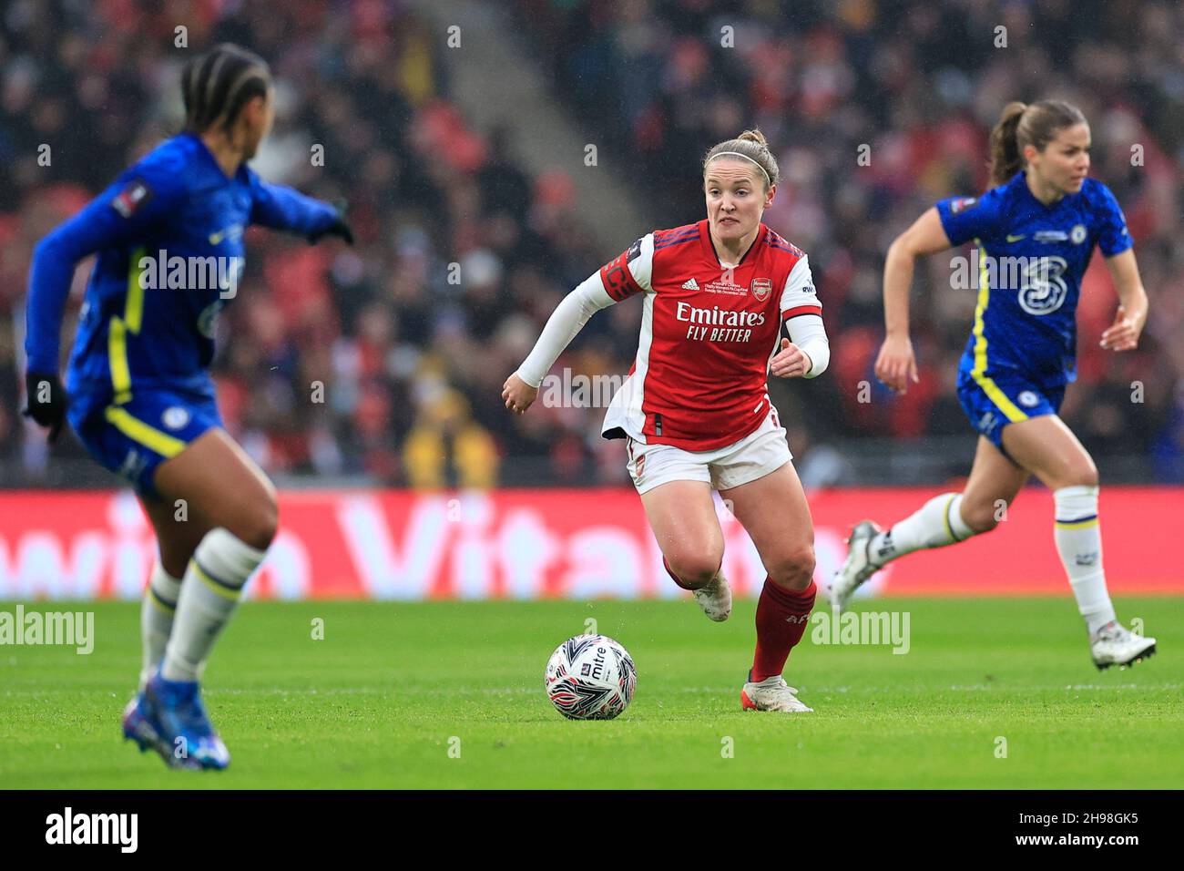 Kim Little #10 of Arsenal runs with the ball Stock Photo - Alamy