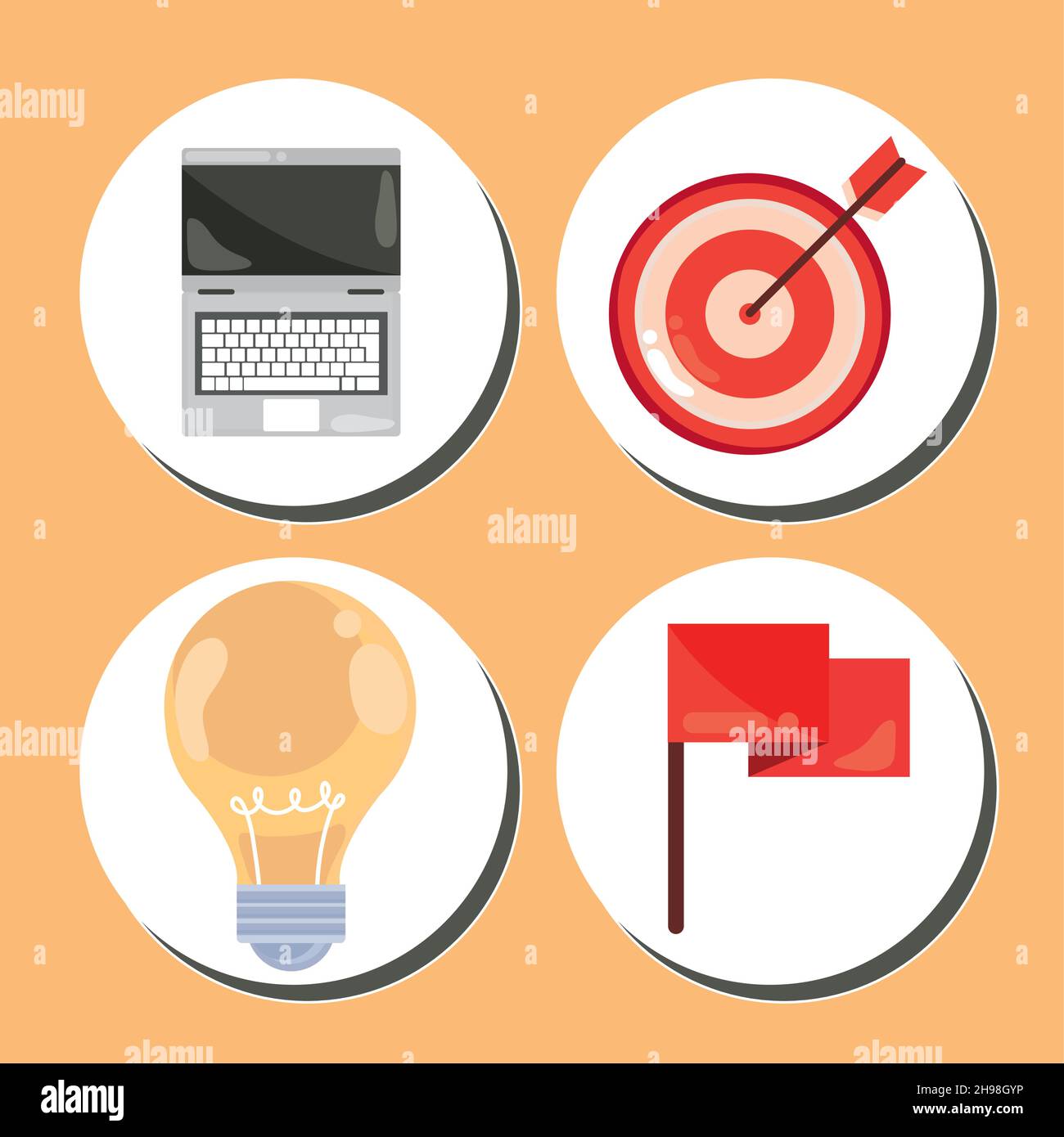 icons creativity solution Stock Vector Image & Art - Alamy