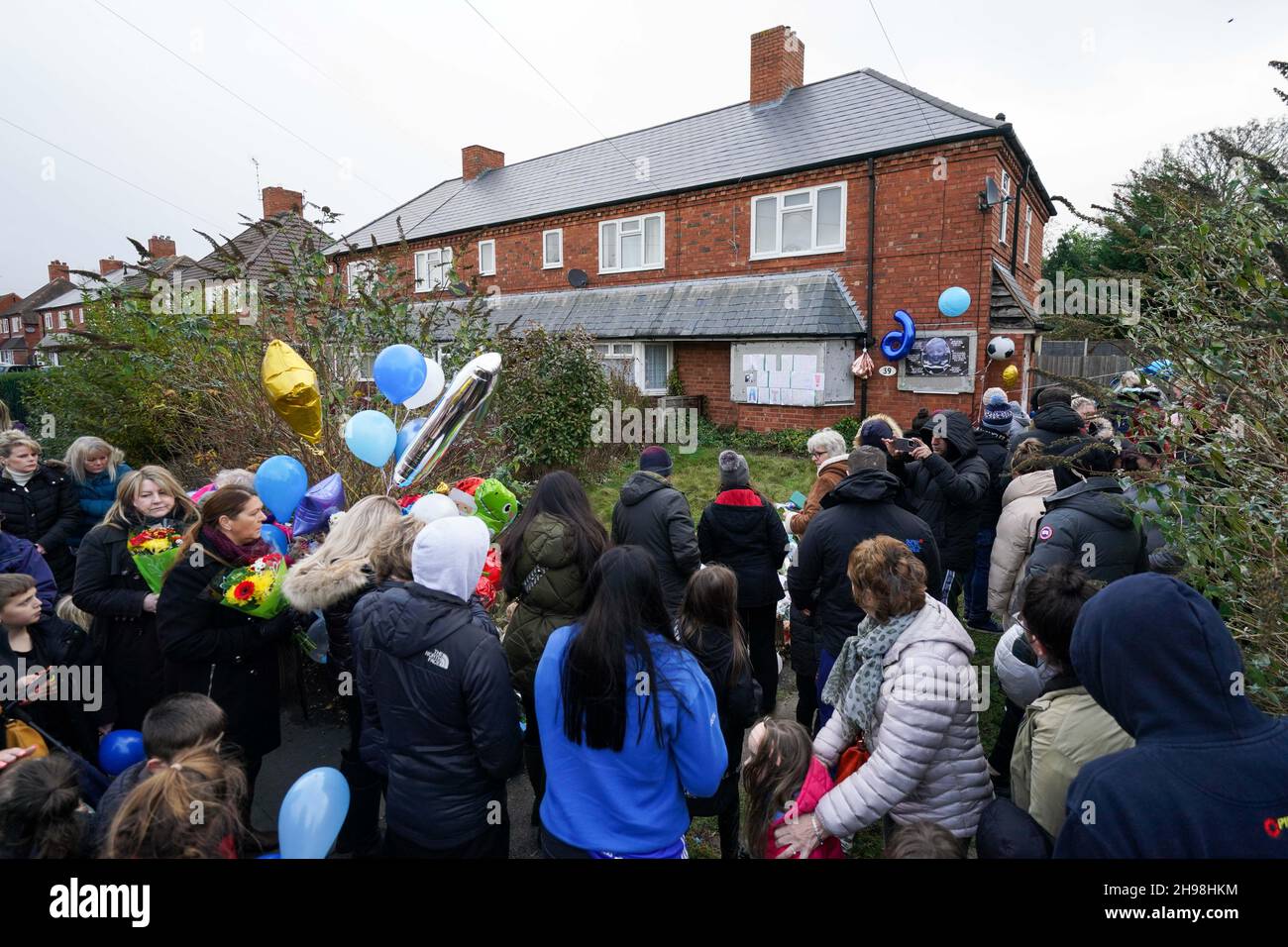 People gather to pay tribute to six-year-old Arthur Labinjo-Hughes ...