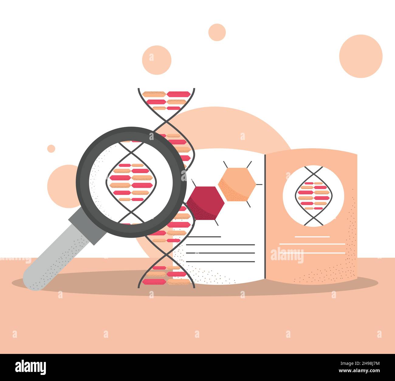 dna science analysis Stock Vector Image & Art - Alamy
