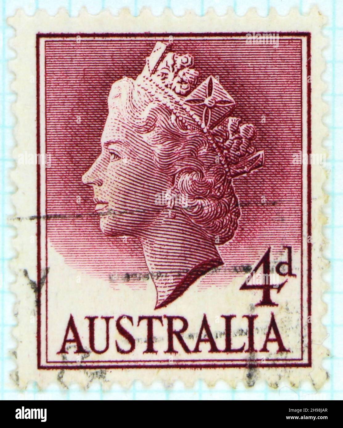 4d postage stamp hi-res stock photography and images - Alamy