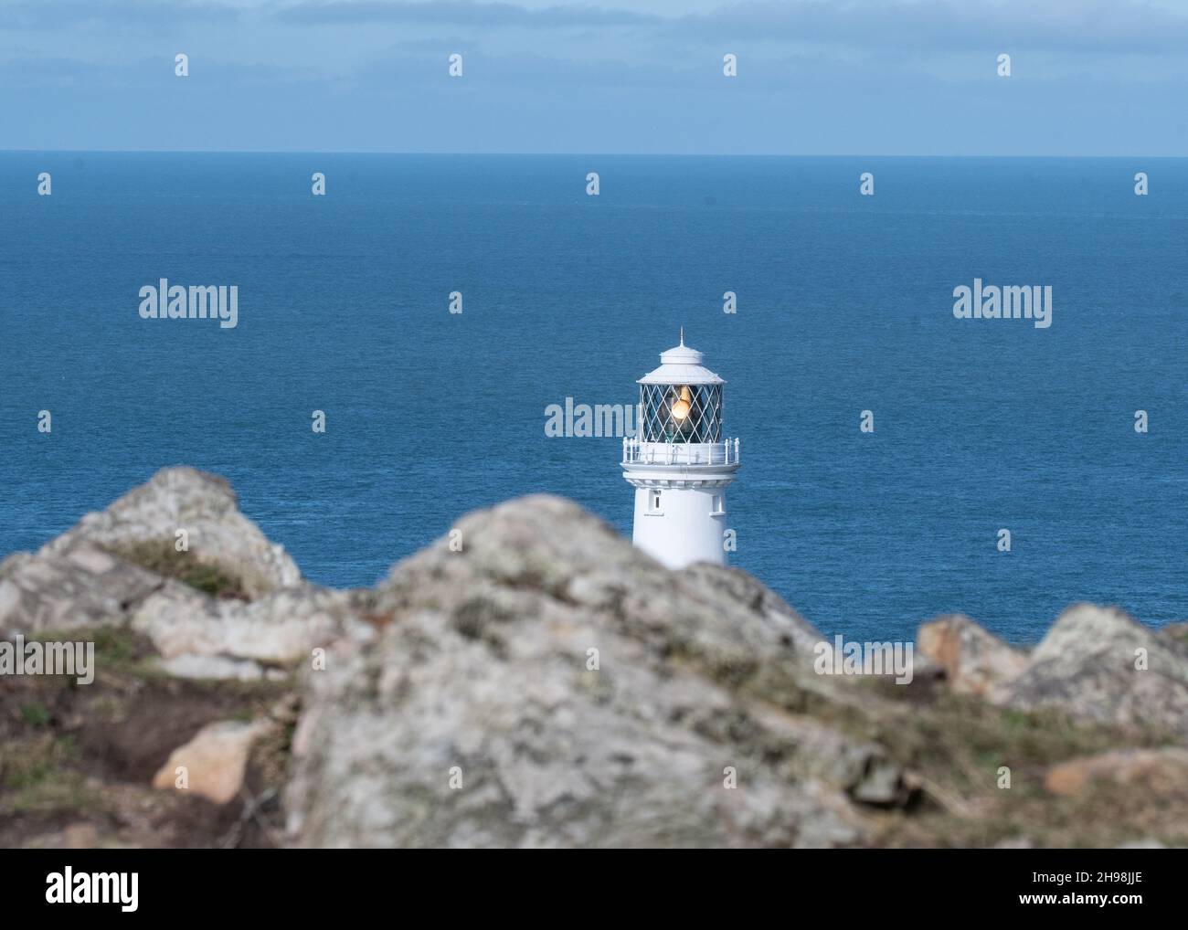 South Stack Lighthouse, Anglesey Stock Photo - Alamy