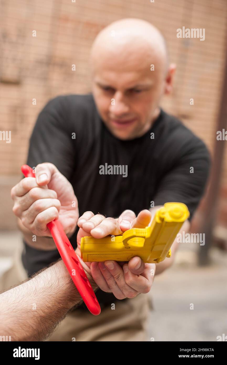 Disarm a shooter training hi-res stock photography and images - Alamy