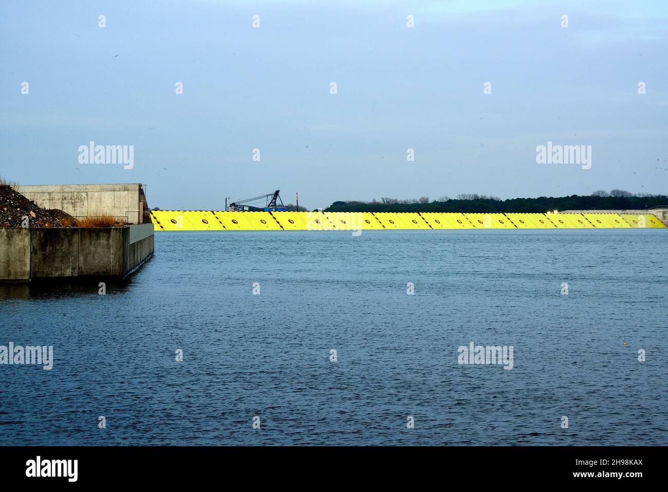 Venice, The MOSE, the barrier against the high tide Stock Photo - Alamy