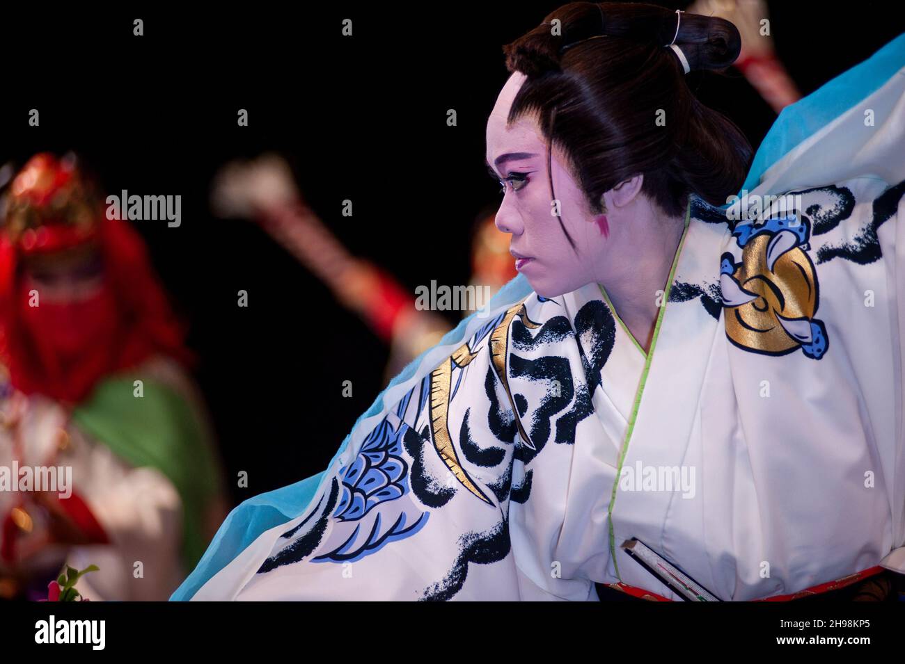 Florence, Italy - 2021, November 28: Nihon-buyō meaning Japanese dance ...