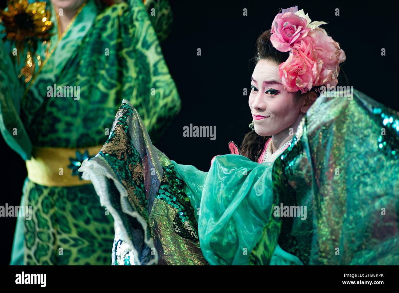 Florence, Italy - 2021, November 28: Nihon-buyō meaning Japanese dance ...