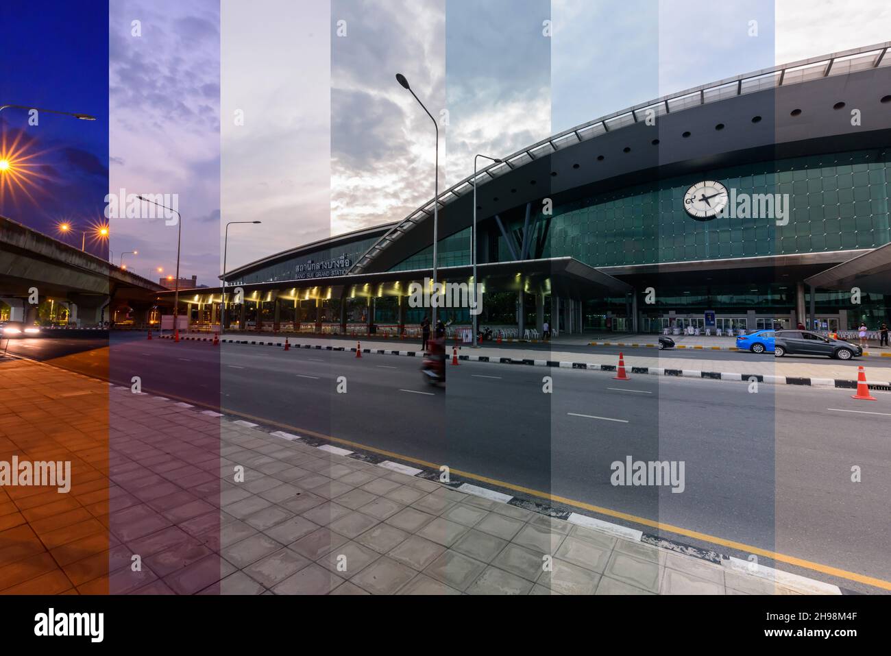 Bangkok , Thailand - 13 Nov, 2021 : Bang Sue Grand Station new train ...