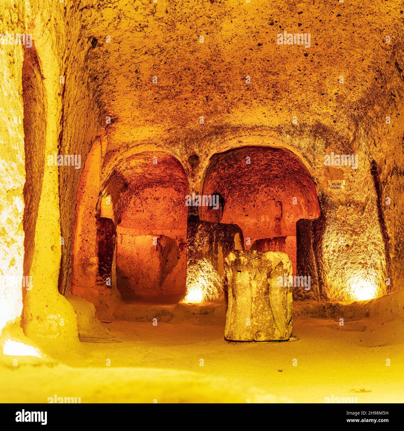 Kaymakli underground city is a unique attraction for tourists coming to ...
