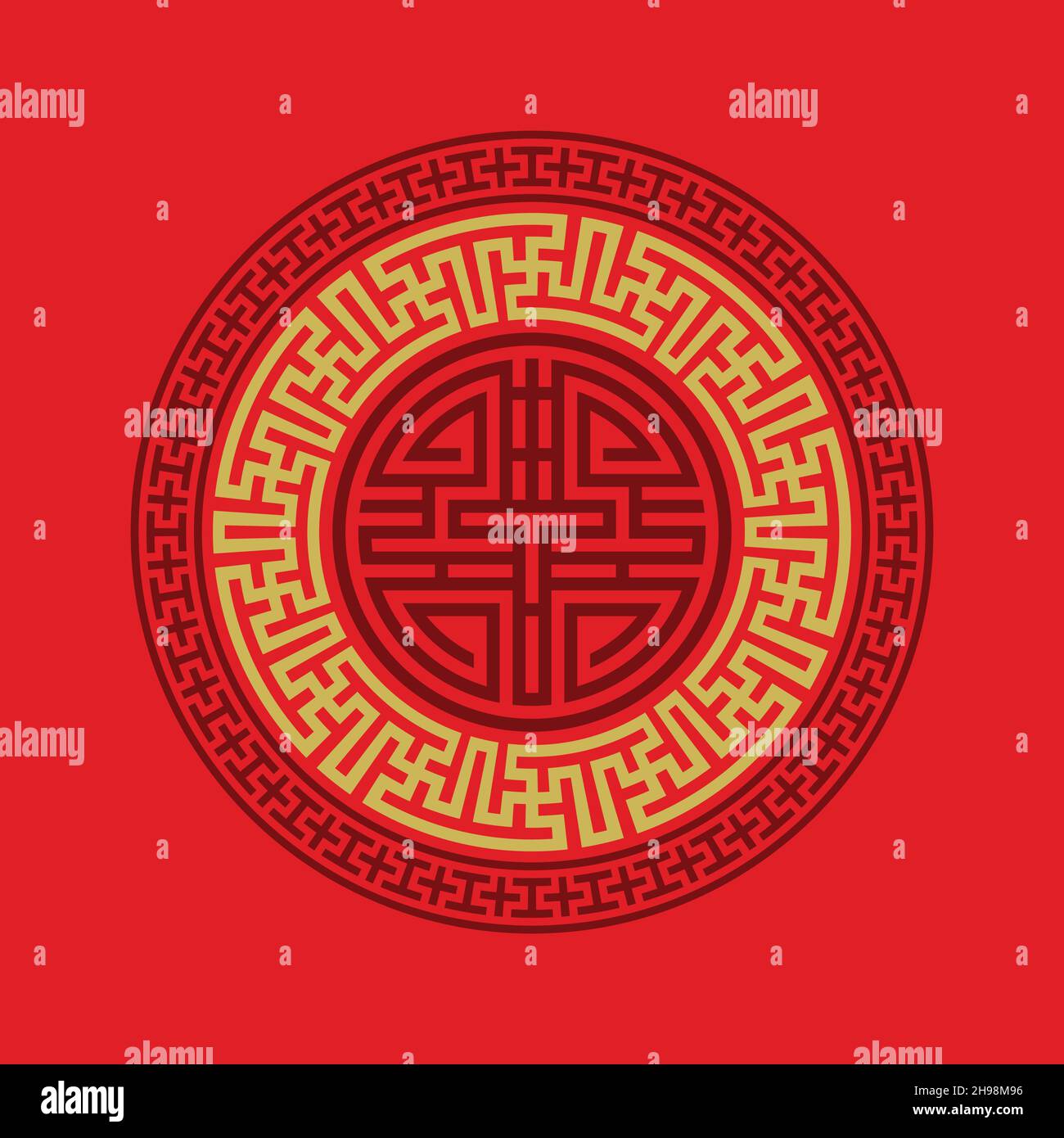Vector korean ornament. Asain pattern, pattern fills Stock Vector Image ...