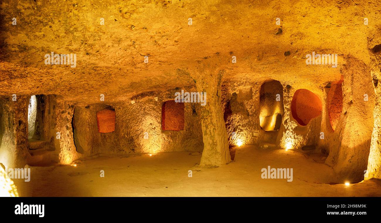 Kaymakli underground city is a unique attraction for tourists coming to ...