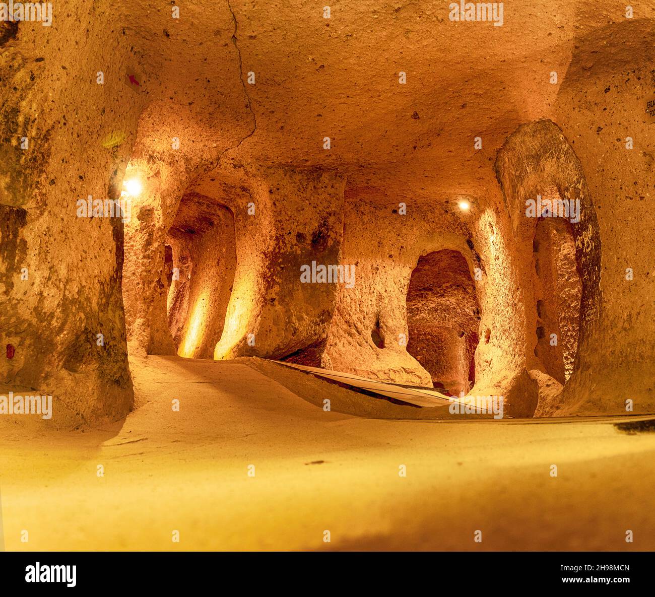 Kaymakli underground city is a unique attraction for tourists coming to ...
