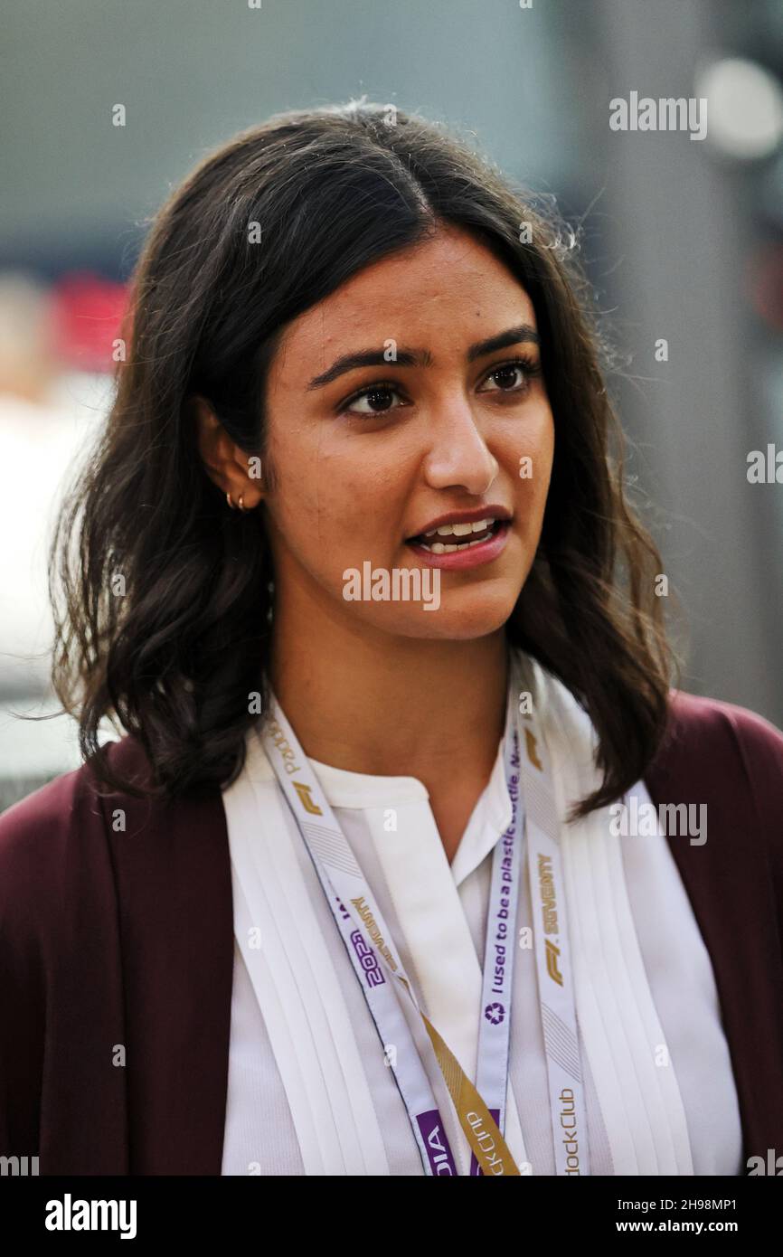 Jeddah, Saudi Arabia. 05th Dec, 2021. Reema Juffali (KSA) Racing Driver ...