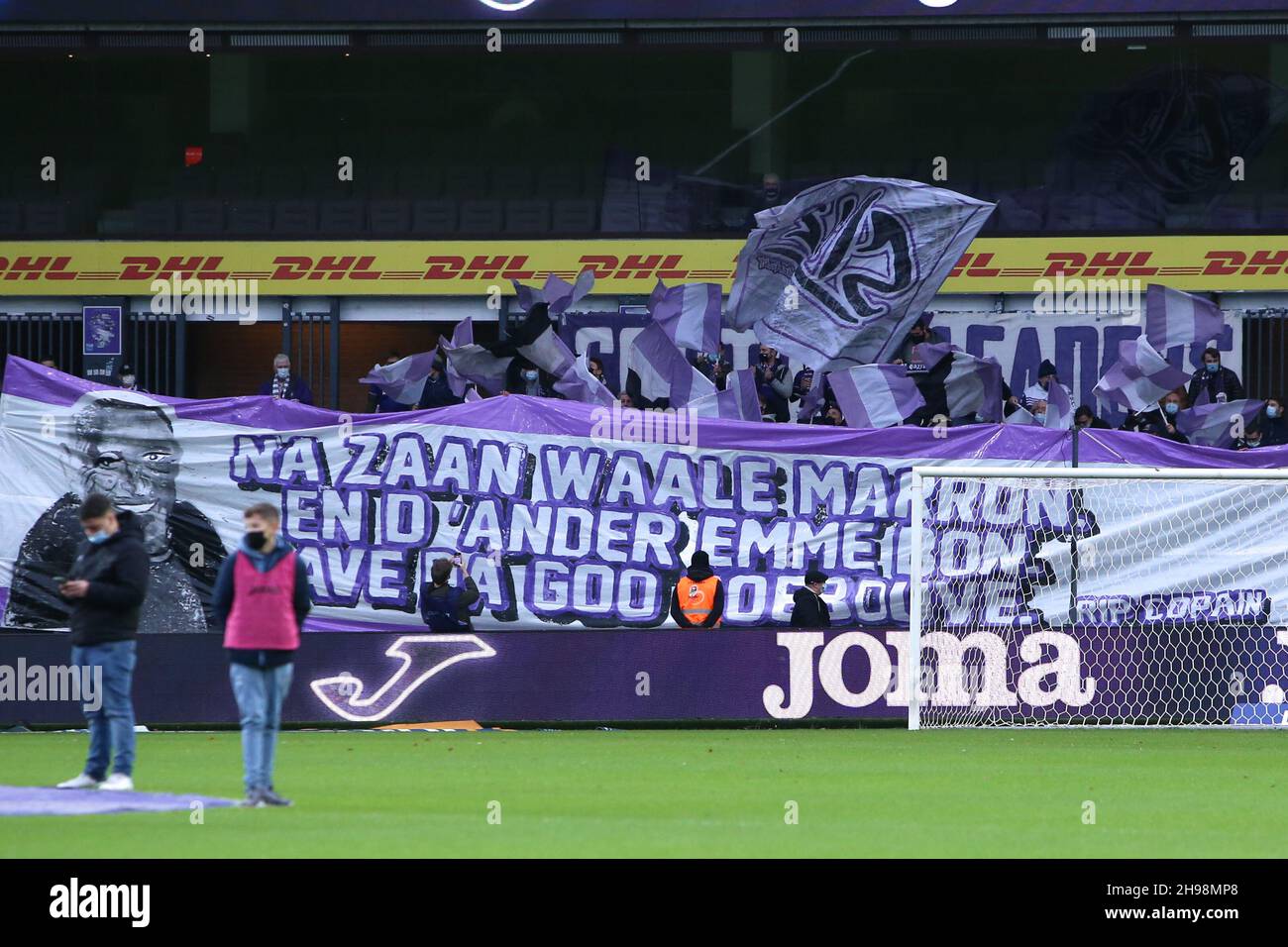 BRUSSELS, BELGIUM - DECEMBER 5: Fans during the Belgian Jupiler Pro ...