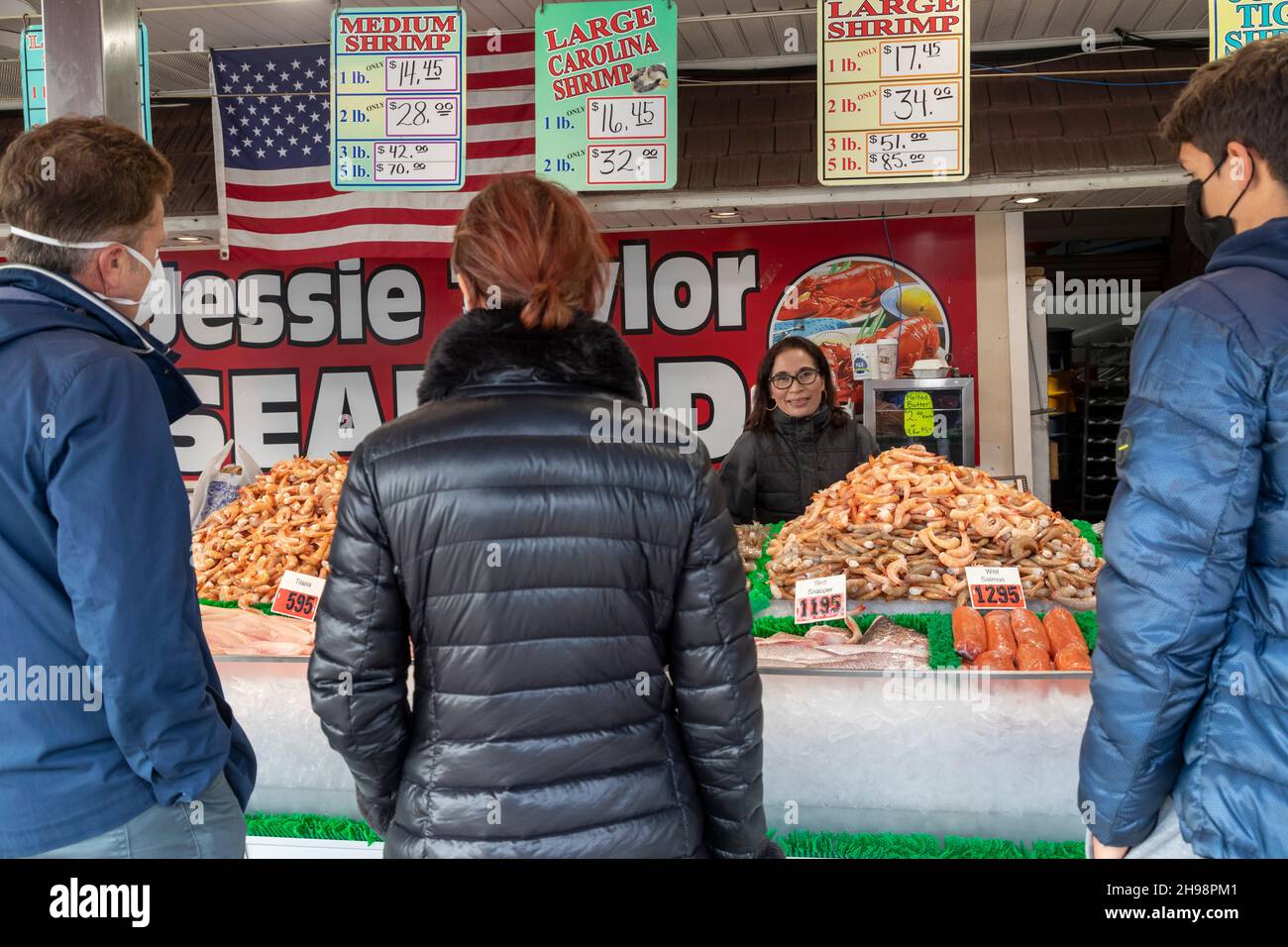 Washington, DC - The Municipal Fish Market. Established in 1805, it is ...