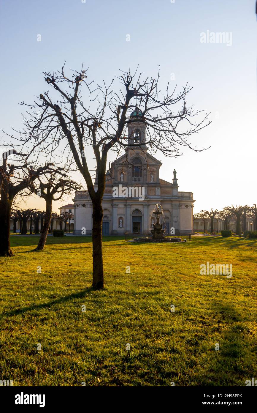 Stezzano, Bergamo, Lombardy, Italy: Ancient Sanctuary of Madonna Dei ...