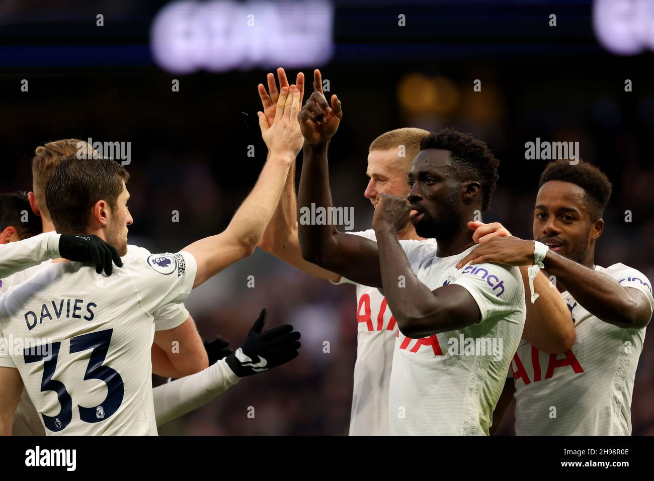 5th December 2021; Tottenham Hotspur Stadium. Tottenham, London ...