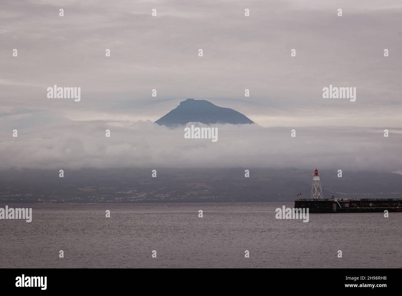 views of Pico Mountain, the highest point in Portugal Stock Photo - Alamy