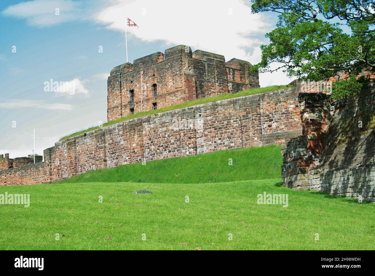 Carlisle Castle - England Stock Photo - Alamy