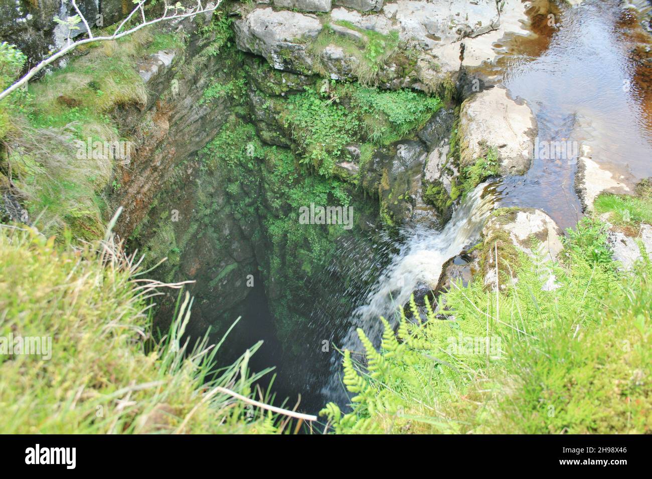 Gaping Gill - England Stock Photo - Alamy