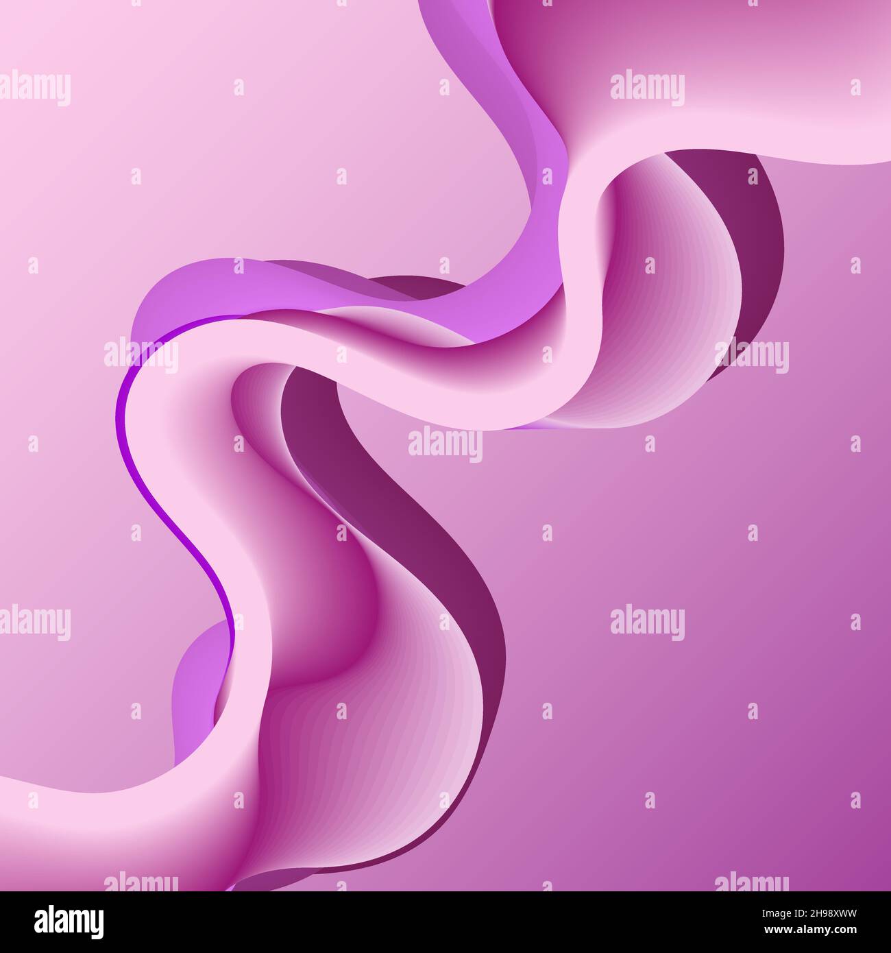 Volumetric 3D wave. Layout for presentation. Design element Stock Photo ...