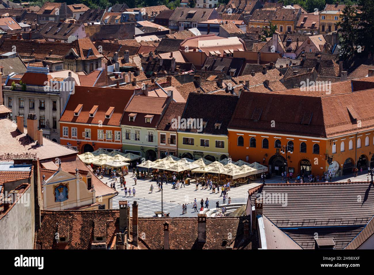 The city of Brasov in Romania Stock Photo - Alamy