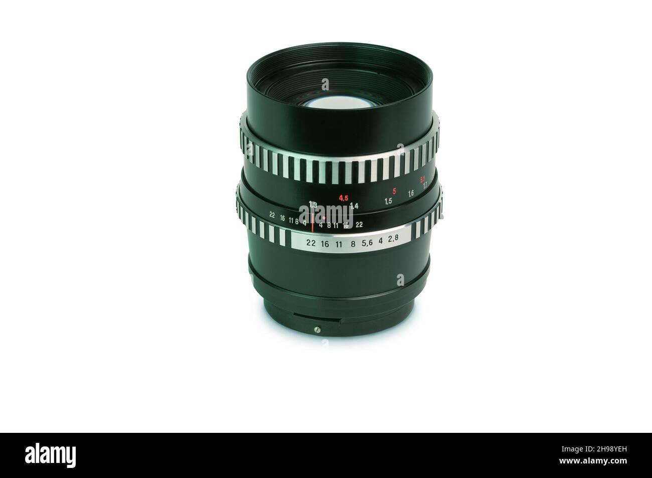 isolated old photo lens on white background Stock Photo - Alamy