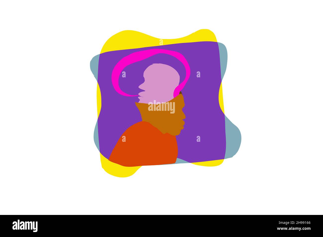 Sad disorder Cut Out Stock Images & Pictures - Alamy