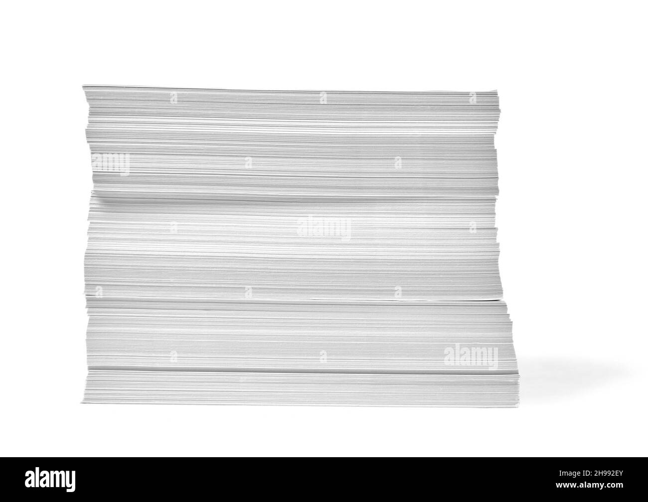 paper stack pile office paperwork busniess education Stock Photo - Alamy