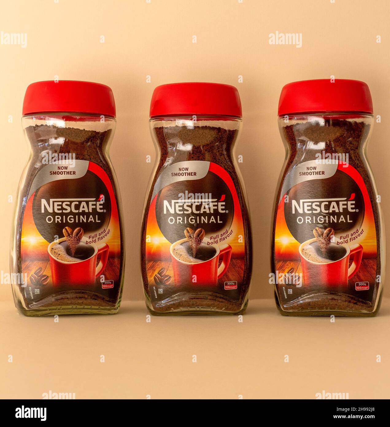 Nescafe Original Coffee for drinking anytime Stock Photo - Alamy