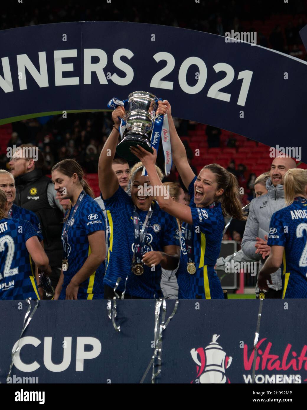 Arsenal v Chelsea - Vitality Womens FA Cup Final at Wembley Stadium ...
