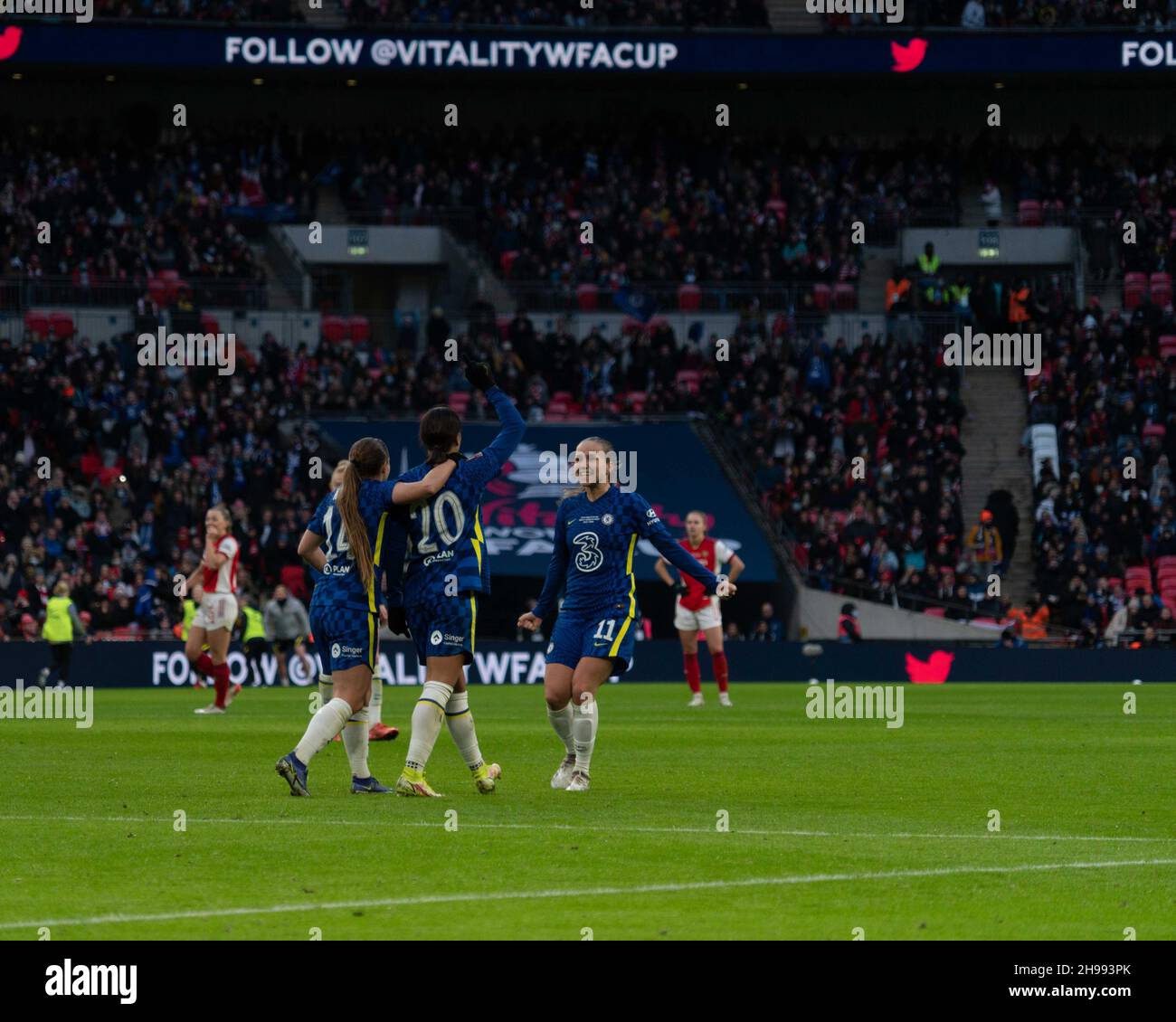 Arsenal v Chelsea - Vitality Womens FA Cup Final at Wembley Stadium ...