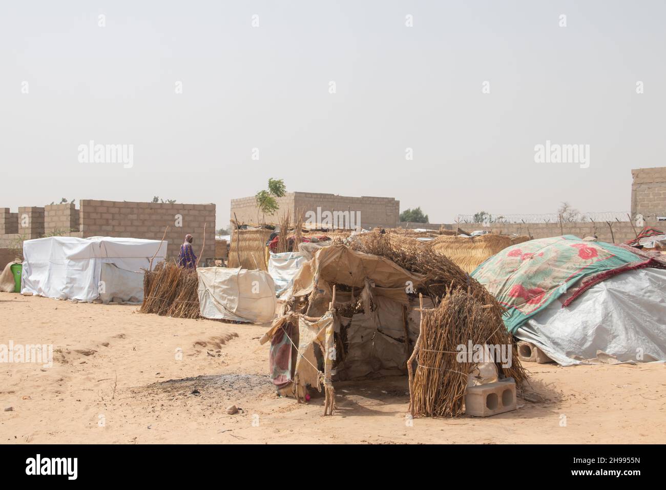 Refugee camp (IDP - Internal displaced persons) taking refuge from ...