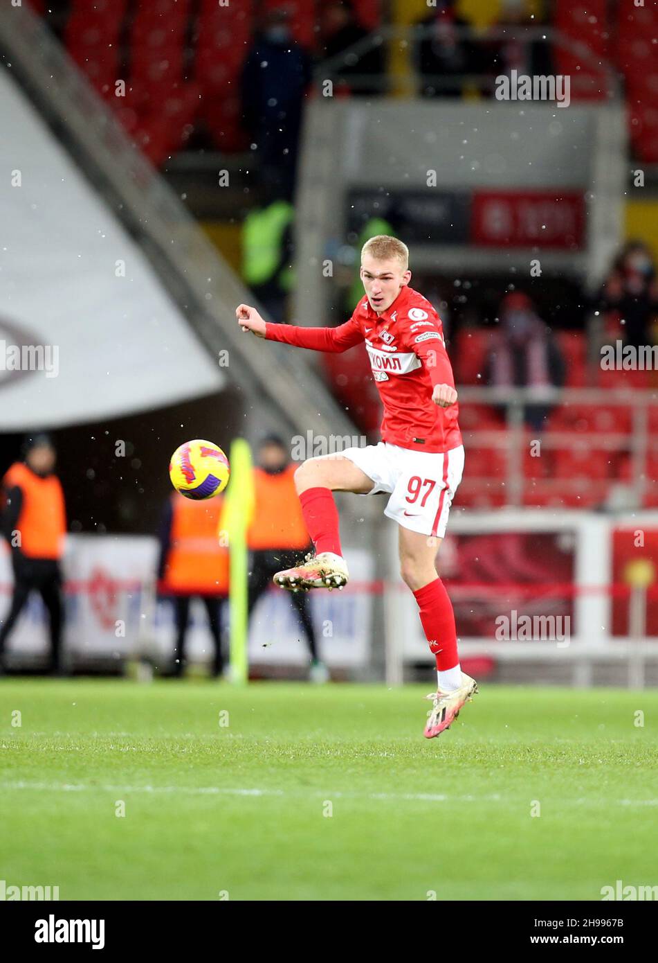 MOSCOW, RUSSIA, DECEMBER 4, 2021. The 2021/22 Russian Football Premier ...